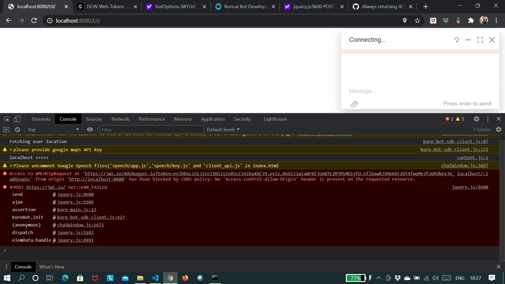 How to generate JWT token for Bot? - APIs and SDKs - Kore.ai Bot ... How to generate JWT token for Bot? - APIs and SDKs - Kore.ai Bot ...