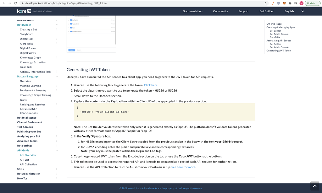 401 Unauthorized Invalid Access Token - XO Platform - Kore.ai Bot ... 401 Unauthorized Invalid Access Token - XO Platform - Kore.ai Bot ...
