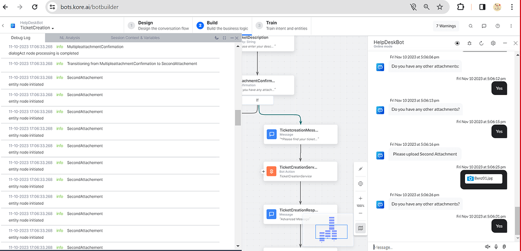 Multiple Attachment Handling - Bot Management - Kore.ai Bot Developers Community