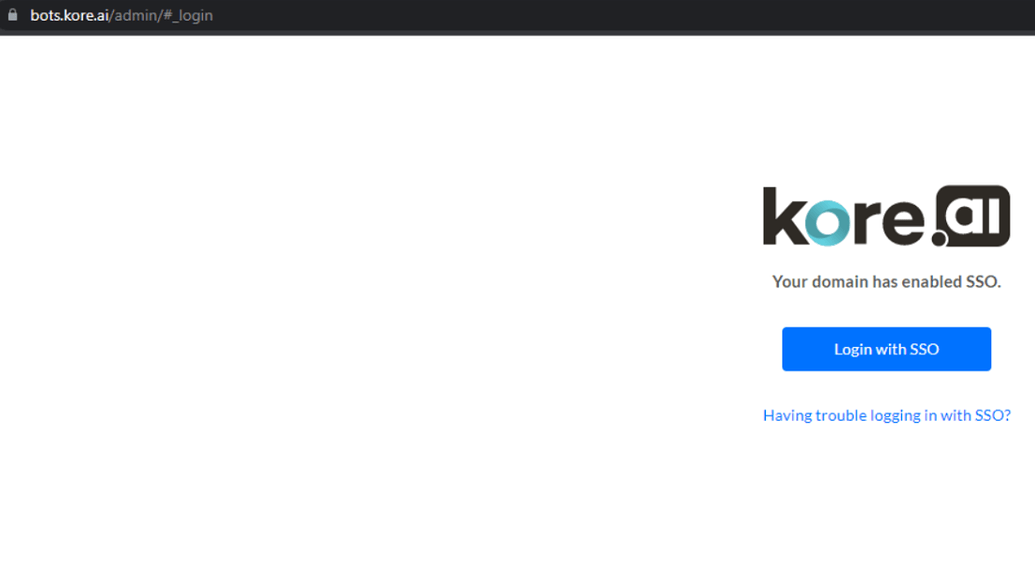 SSO - How to configure Okta SSO in Kore.ai XO Platform - XO Platform - Kore.ai Bot Developers ...