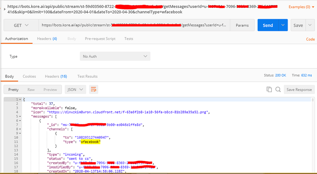 Conversation History API - XO Platform - Kore.ai Bot Developers Community