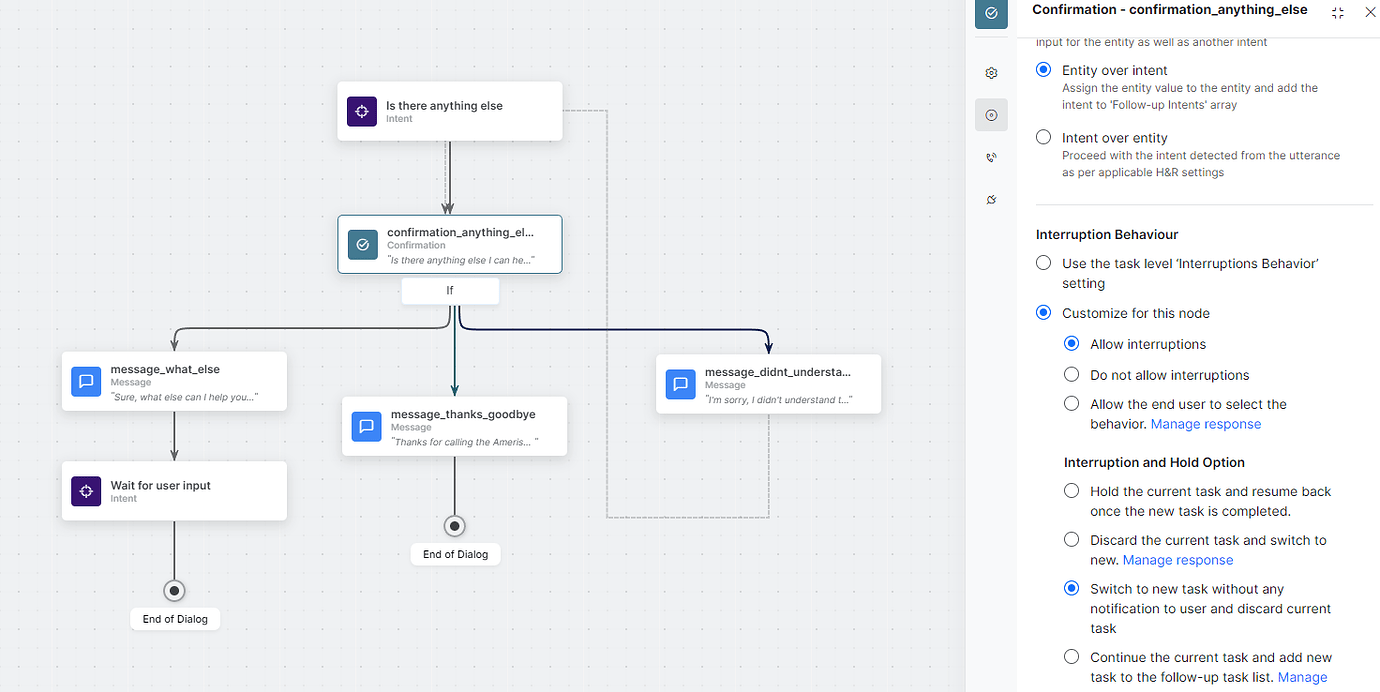 "Is there anything else I can help you with?" - XO Platform - Kore.ai ...